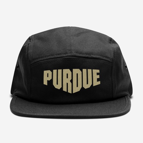 Accessories | New Purdue Boilermakers Wordmark Logo 5 Panel Camper ...